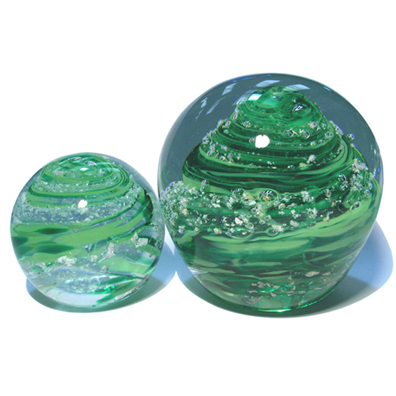 Cremation Ashes Glass Paperweights